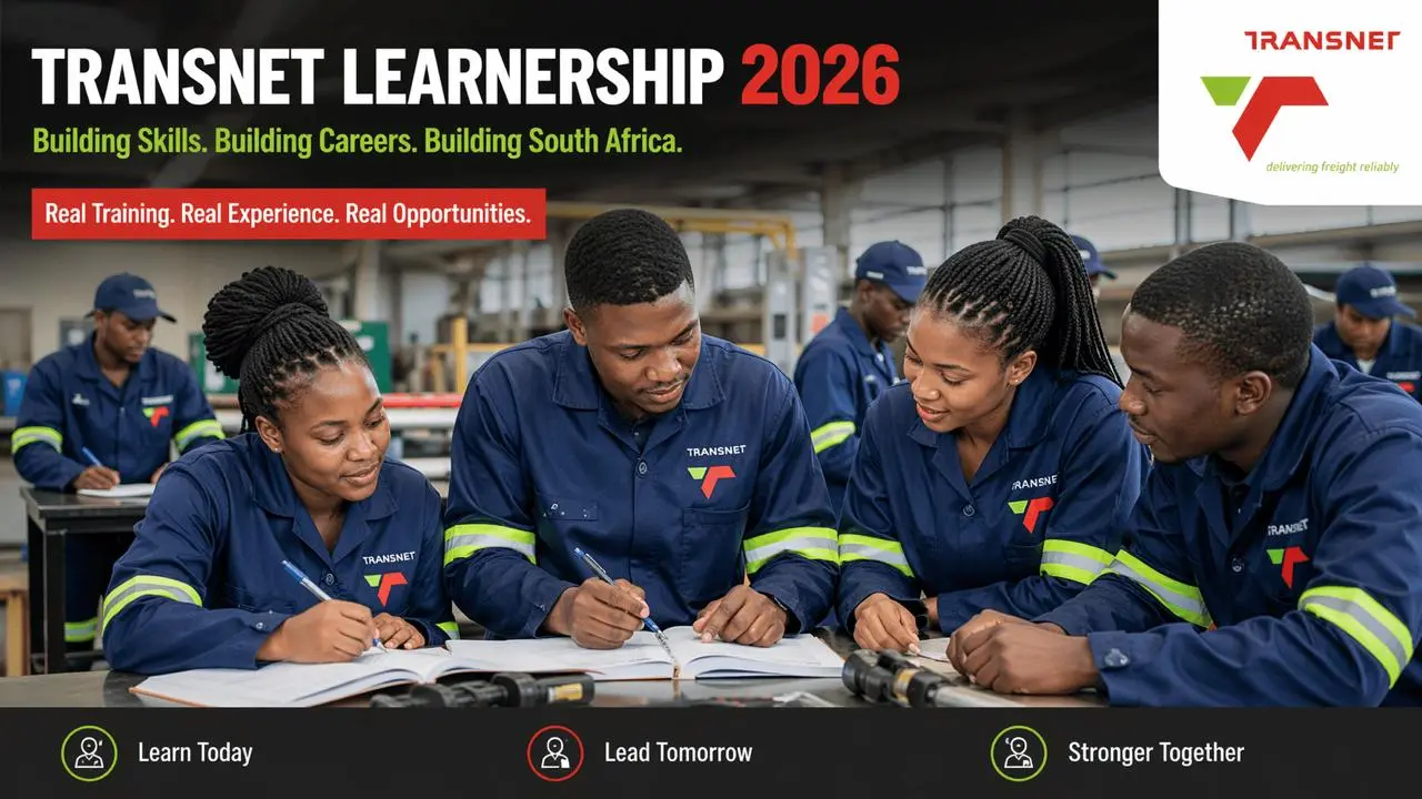 Where to Apply for Transnet Learnership 2026 in South Africa