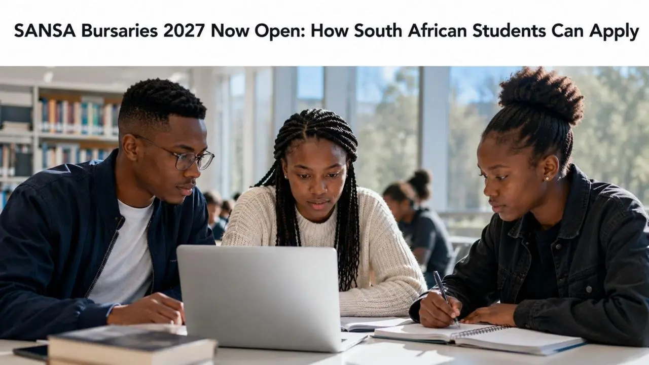 SANSA Bursaries 2027 Now Open: How South African Students Can Apply